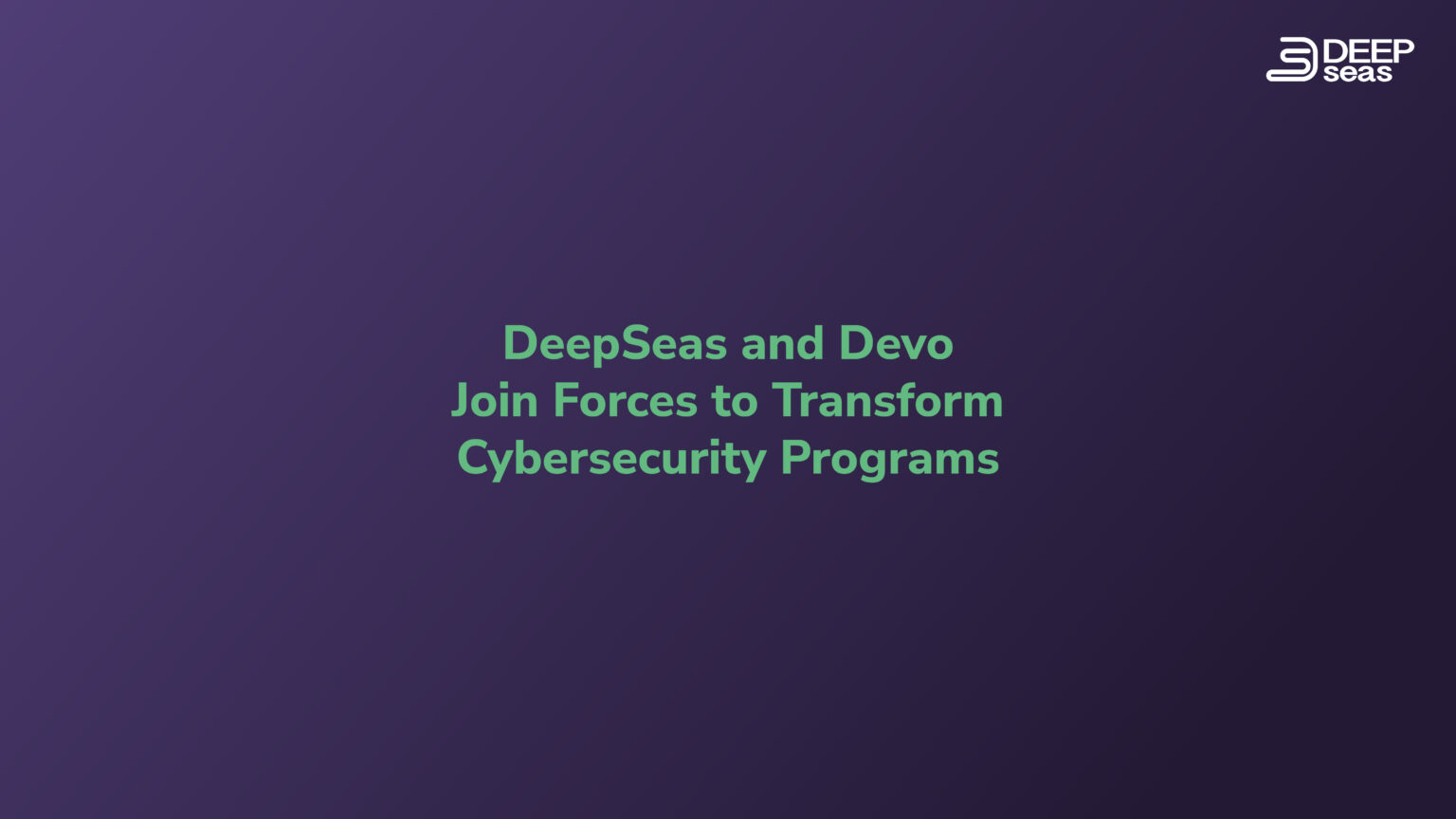 Solutions - DeepSeas